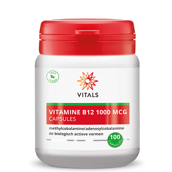 Vitals Vitamine B12 1000 mcg Capsules 100 capsules – PHYTAMINS